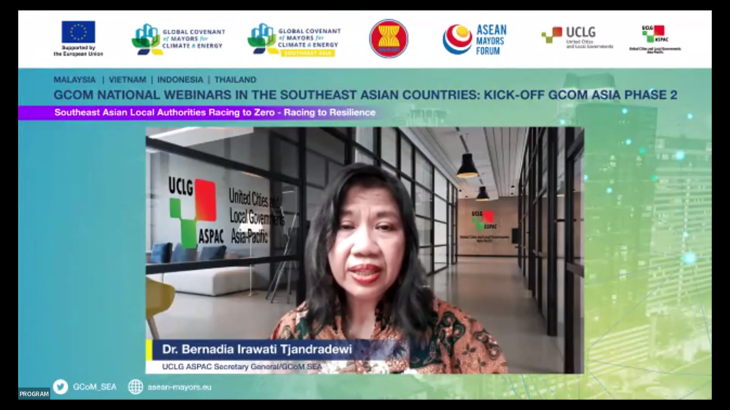 Collaborative Climate Action in Thailand for Implementation of GCoM Asia Phase 2 - UCLG ASPAC