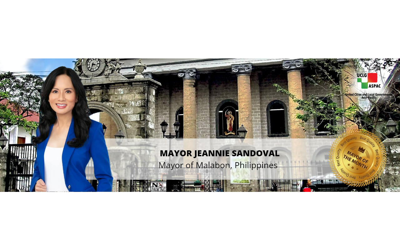 Mayor Jeannie Sandoval Highlights 100 days-Accomplishments - UCLG ASPAC