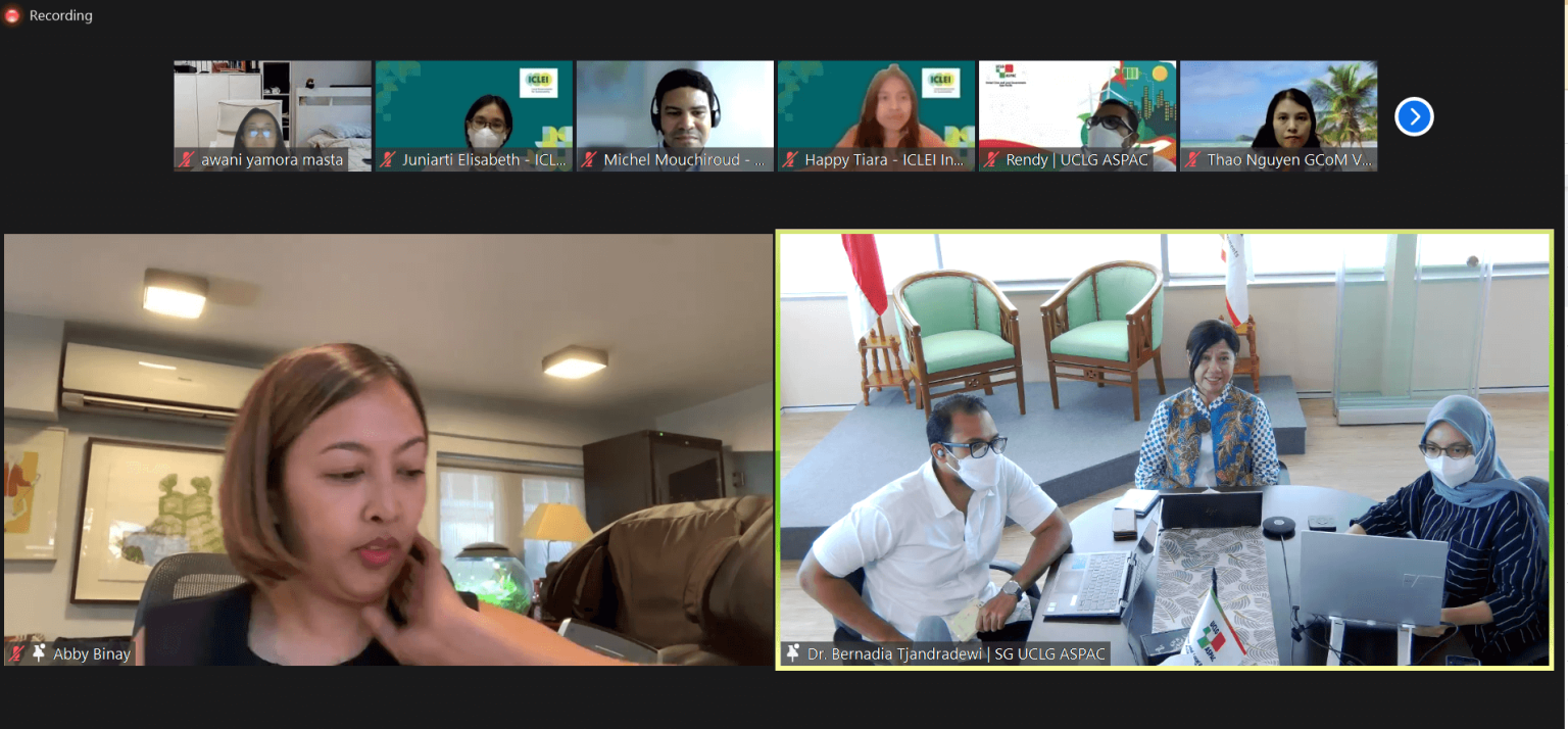 Coordination Call of GCoM SEA Partners: Concluding 2022 with Coordination and Synchronisation ...