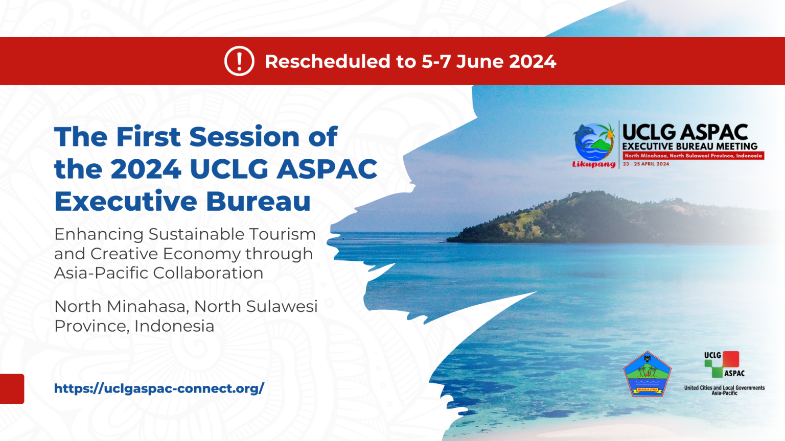 RESCHEDULED: The First Session of the 2024 UCLG ASPAC Executive Bureau ...