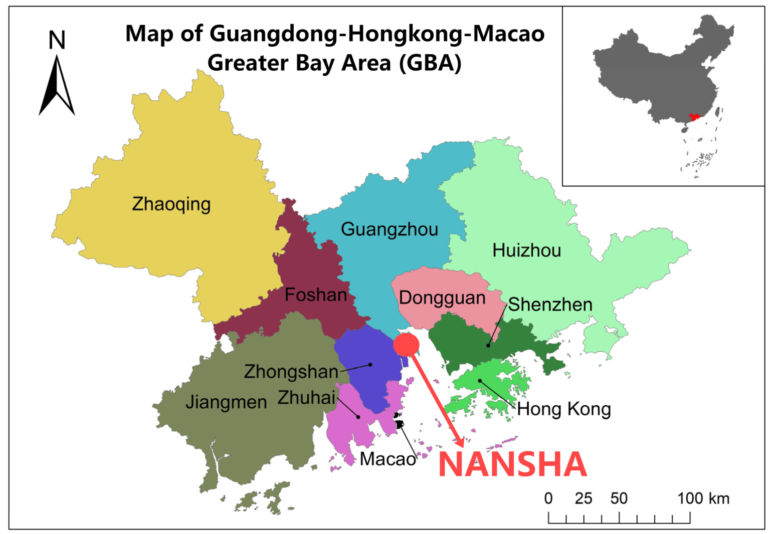 Four Business Cards of Nansha - the Happiest District in China - UCLG ASPAC